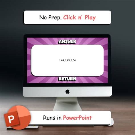 Ordering Decimals Quiz Show Math Game No Prep Grade 5 Review Tpt