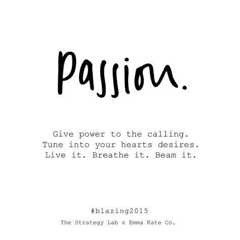 Young Passion Quotes