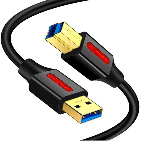 Usb 30 A Male To B Male Cable 6myeung Qee Superspeed Usb 30 Type A