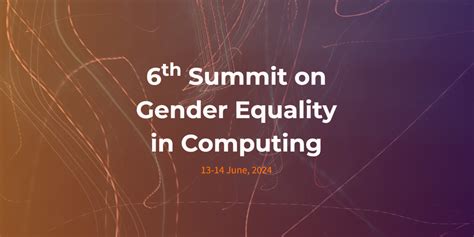 6th Summit On Gender Equality In Computing European Office Of Cyprus