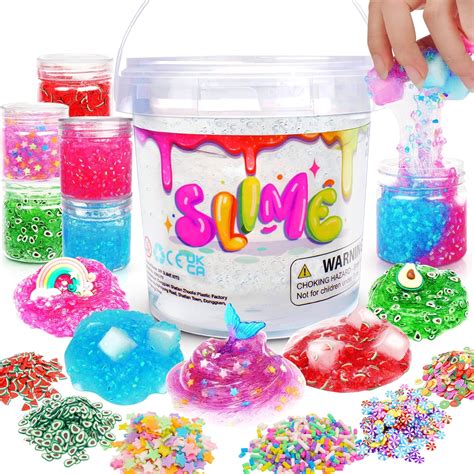 Slime Kit Girls Diy Clear Slime Making Kits 35 Fl Oz Big