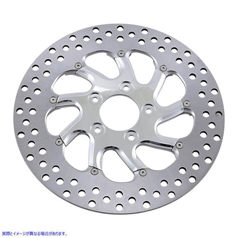 パーツデポ 取寄せ ブレーキローター 118インチ トルク クローム パフォーマンスマシーン Pm Brake