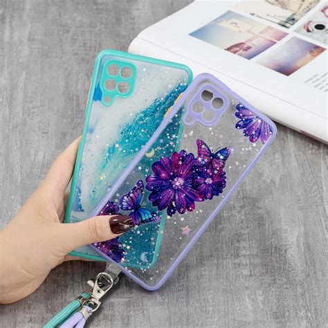 For Samsung Galaxy A12 M12 Colored Drawing Starry Sky Epoxy Tpu