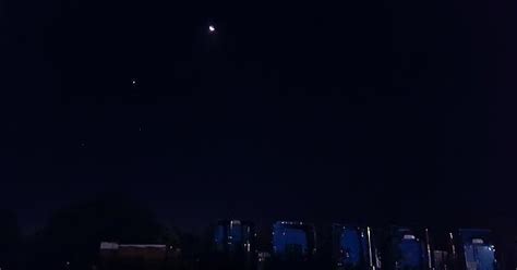 Sunset Cresent Moon With Venus Play With Camera Phone Album On Imgur