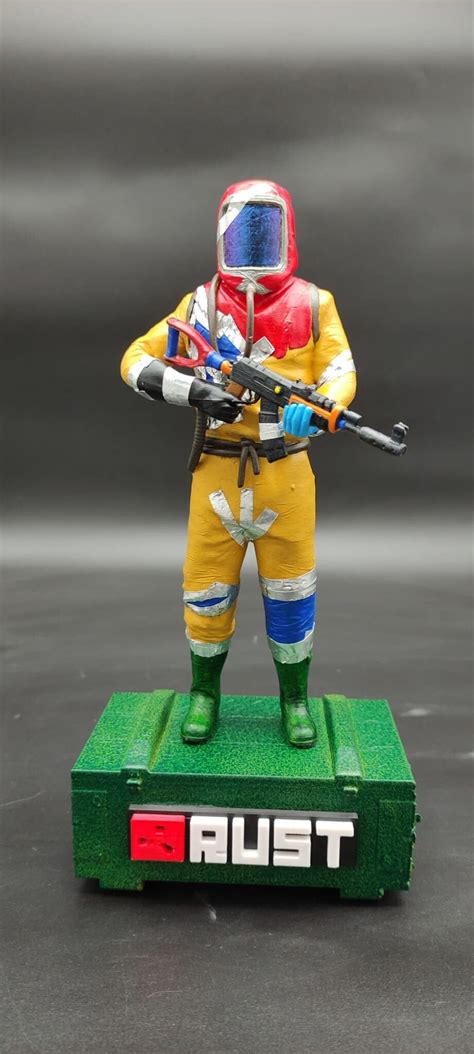 Action Figure Hazmat Rust Videogames Etsy