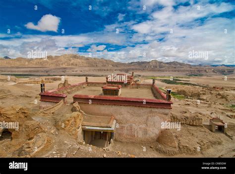 Region Of The Ancient Kingdom Of Guge Western Tibet Tibet Asia Stock
