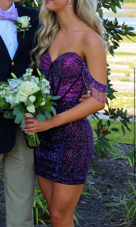 Off The Shoulder Beaded Short Homecoming Dresses Fg4533 Bodycon Dress