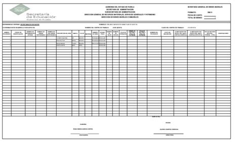 Inventario De Eqipo De Computo Pdf