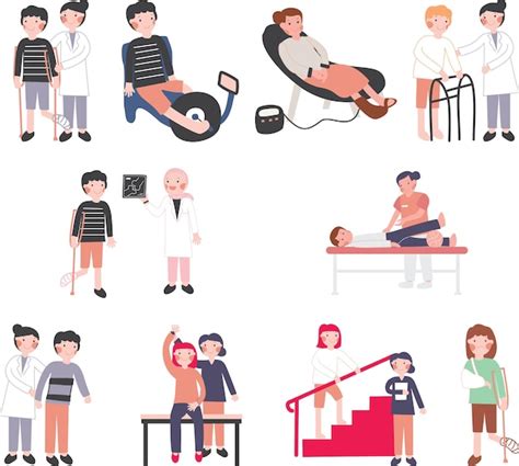 Premium Vector Orthopedic Vector Set