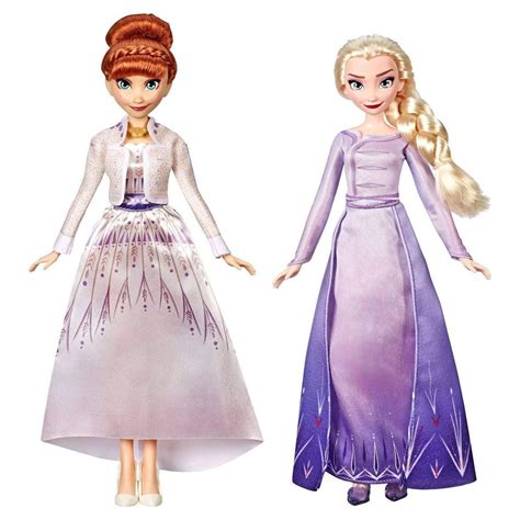 Hasbro Disney Frozen Anna And Elsa Fashion Doll Playset 2 Pieces