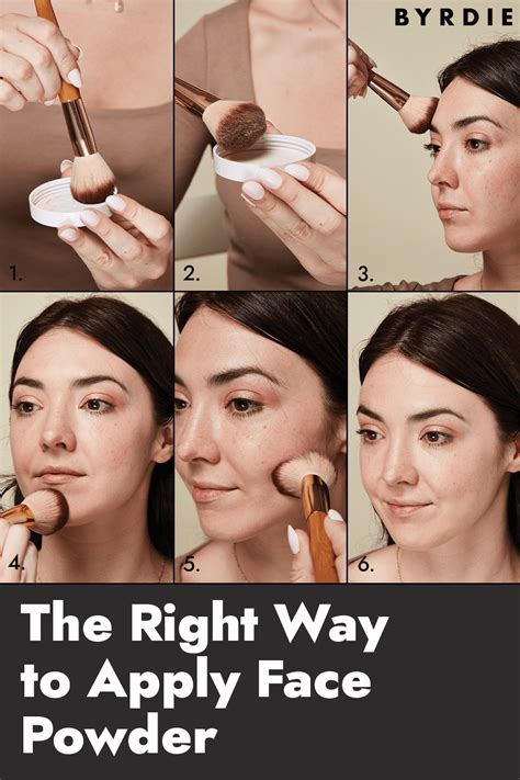 How To Apply Powder Foundation Step By Step With Pictures