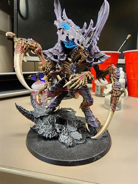 My Newest Model Before Basing Done Rtyranids