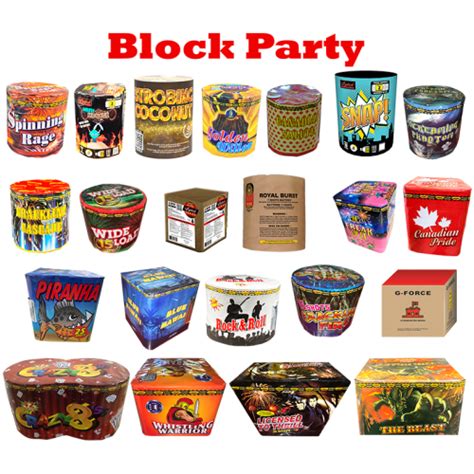 Block Party Victory Fireworks