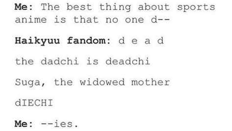 33 Deadchi Memes Ideas Haikyuu Haikyu Karasuno
