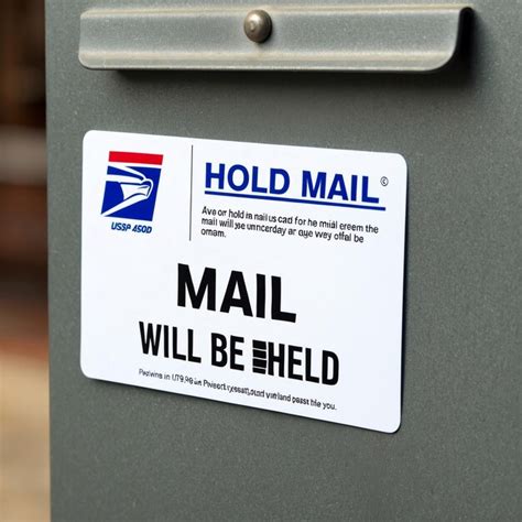 Clear Usps Hold Mail Instructions For Post Offices Premium Ai
