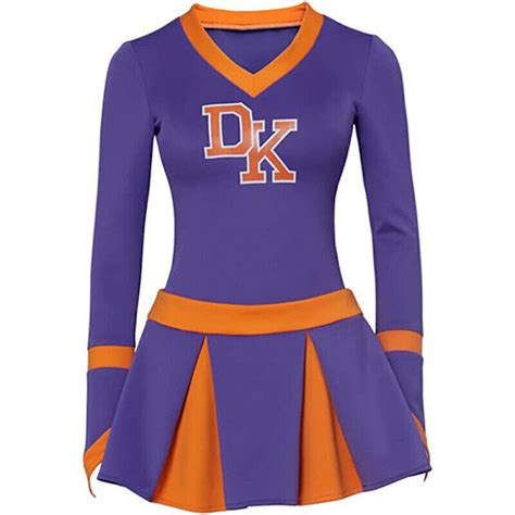 Halloween Sexig Jennifers Body Cheerleader Klänning Kostym Cosplay
