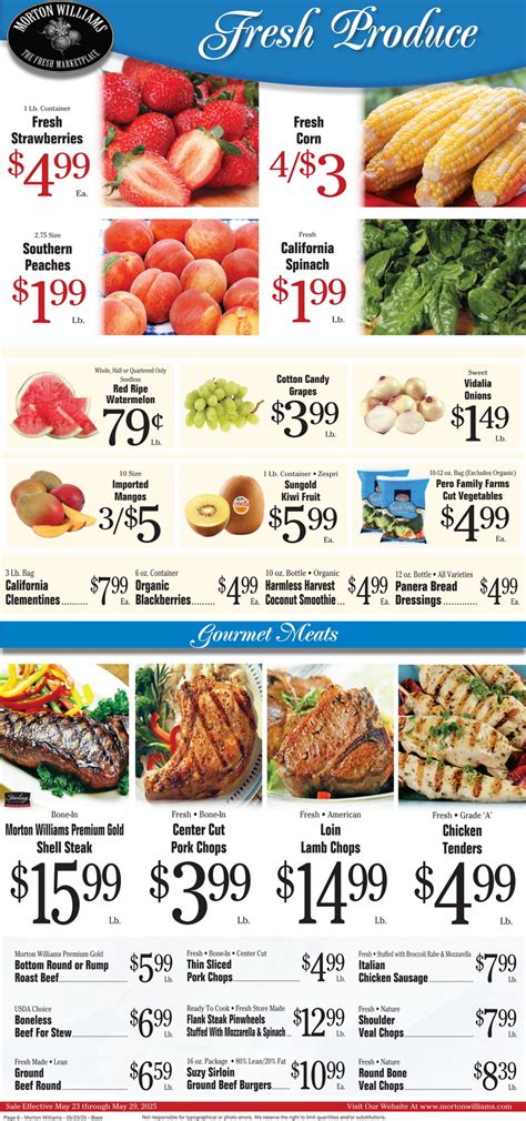 Morton Williams Weekly Ad May 23 May 29 2025