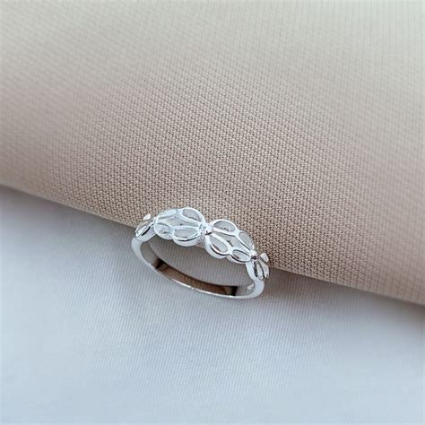 Silver Palace Genuine 925 Italy Silver Njw064 Ladies Ring Shopee