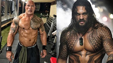 Relationship Between Dwayne Johnson And Jason Momoa Are They Related 1