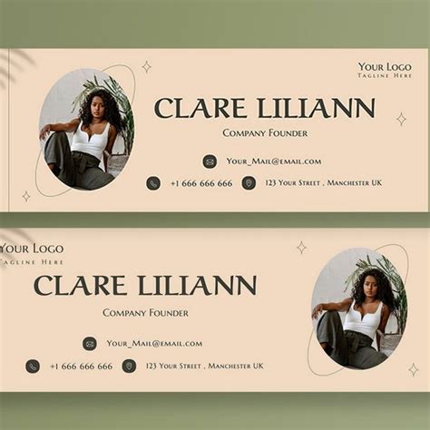 Aesthetic Email Signature Email Signature Design Email Signatures Creative Email Signatures