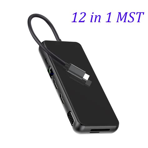 Usb Hub Mst Type C Dock Station Usb C Dual Hdmi Co Grandado