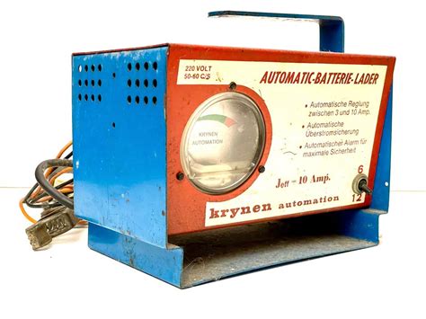 Tools Vintage Batterijlader Oldtimers 6v 12v Krynen Catawiki