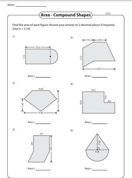 Boost Math Skills With These Engaging Area Of Composite Figures