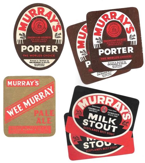 Murray Group British Beer Labels