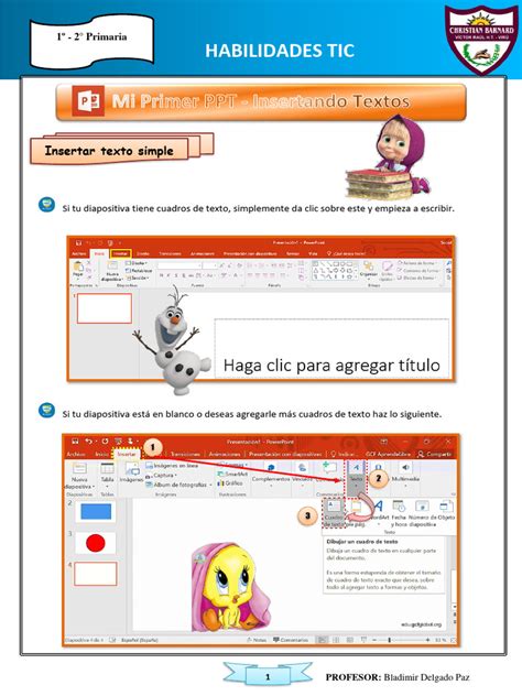 Mi Primer Ppt Power Point Pdf
