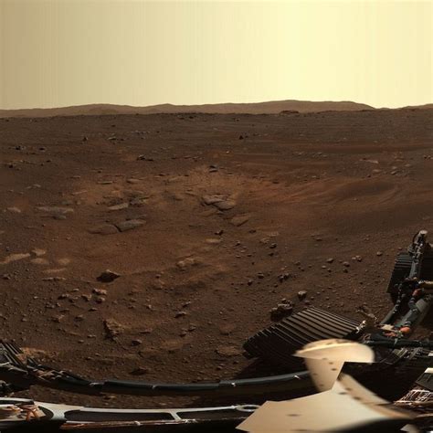 Mars Rover Landing Site Panorama