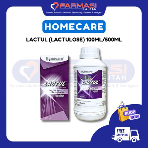 Homecare Ysp Lactul Lactulose Solution 100mml500ml Shopee Malaysia
