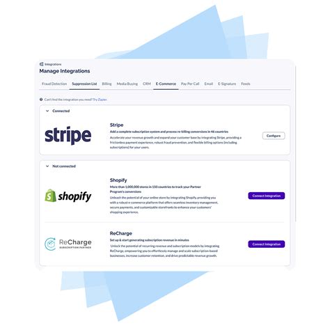 Everflow Feature Shopping Cart Setups