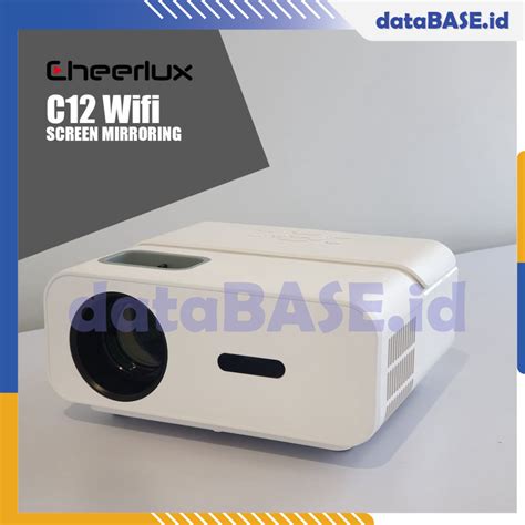 Jual Proyektor Cheerlux C12 Mirroring 3200 Lumens Shopee Indonesia