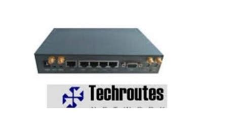 Black 2 Techroutes Dual Sim Based Router At ₹ 35000piece In Mumbai
