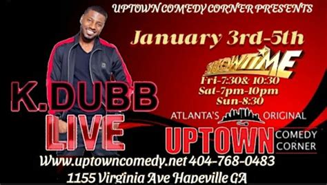 The Hilarious Comedian Kelly K Dubb From Ti 01042025 700 Pm
