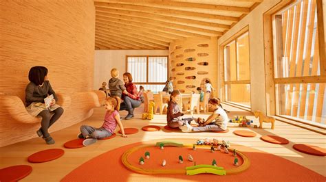 Work begins on timber daycare centre by Kéré Architecture in Munich