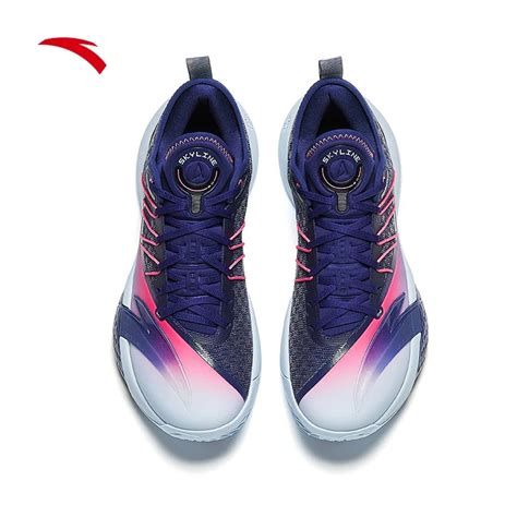Anta Men Skyline 2 Basketball Shoes 1124a1107 2 Signal Blue Kasut