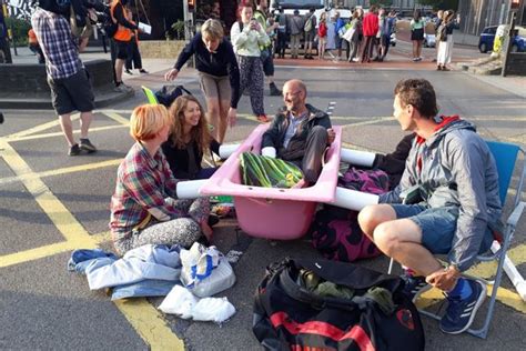 The Moment Naked Protesters Take Stand At Bristol City Council Meeting