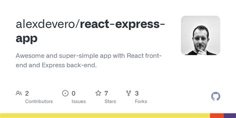 github alexdevero react express app awesome and super simple app