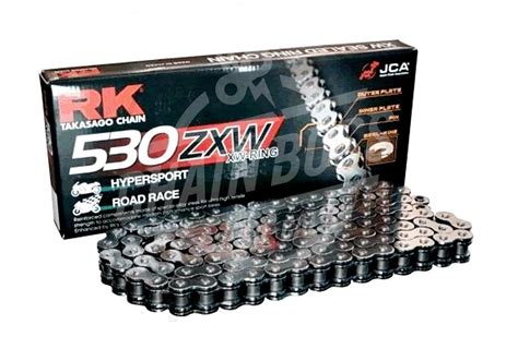 Rk Chains 530 Zxw Series Xring Sealed Drive Chain