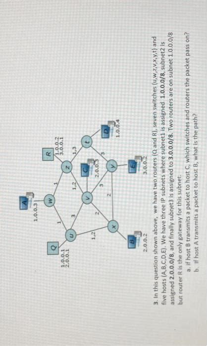 solved 3 in this question shown above we have two routers