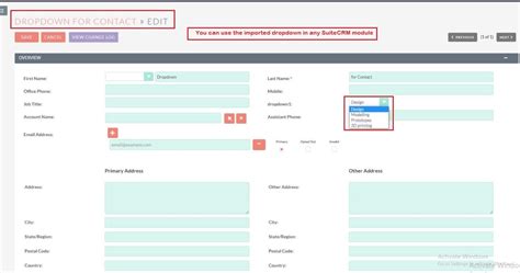 smart dropdown importer from csv and xls outright store