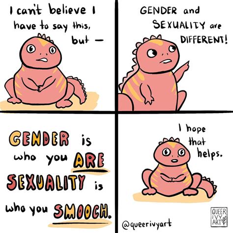Gender And Sexuality Are Different Popwink