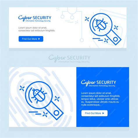 Premium Vector Cyber Security Design Template Vector