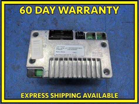 14 15 Ford Focus Edge Explorer Apim Sync 2 Interface Module Ea5t 14d212 Da 7890 Importapart