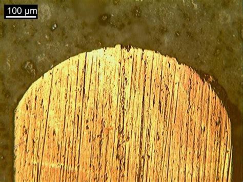 Fiber Matrix Interface After Heat Treatment With Previous Preparation