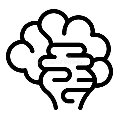 Brainstorm Decision Icon Outline Vector Team Communication Stock