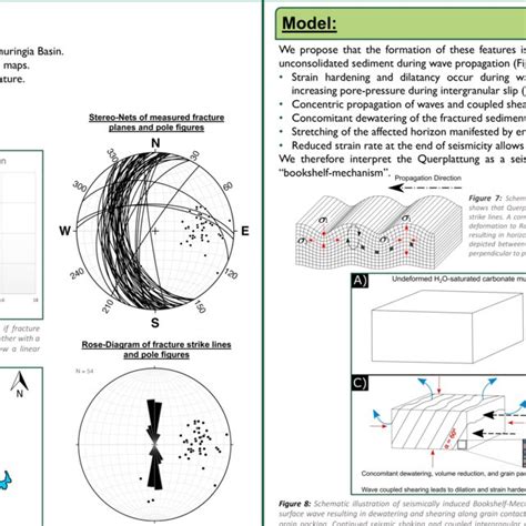 Stereographic Projection And Rose Diagram Of Querplattung Fracture Download Scientific Diagram