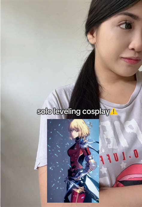 Cha Hae In Cosplay From Solo Leveling Tiktok