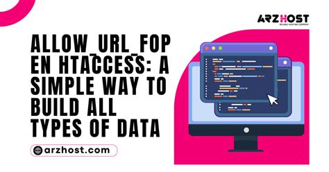 allow url fopen htaccess way to build all types of data